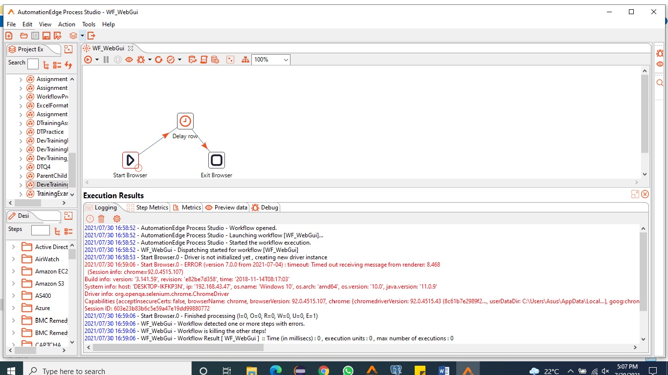 Timeout Timed Out Receiving Message From Renderer